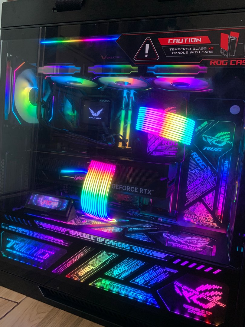 ROG gaming pc i7 14700kf +4080super, Computers & Tech, Desktops on ...