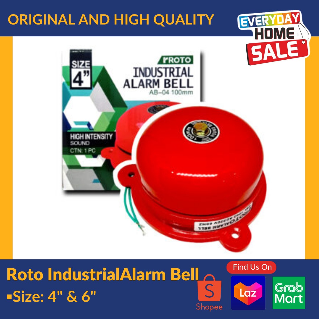 Roto Alarm Bell, Commercial & Industrial, Construction Tools & Equipment on Carousell