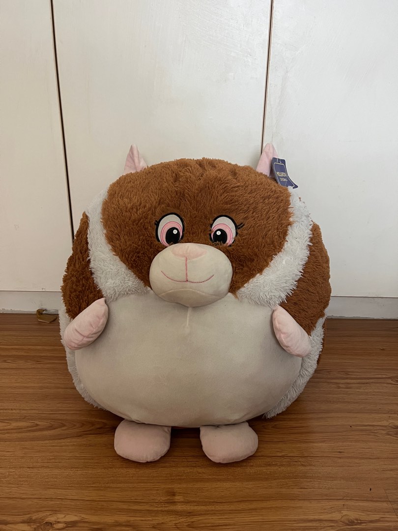 Round Stuffed Toy Plushie, Hobbies & Toys, Toys & Games on Carousell
