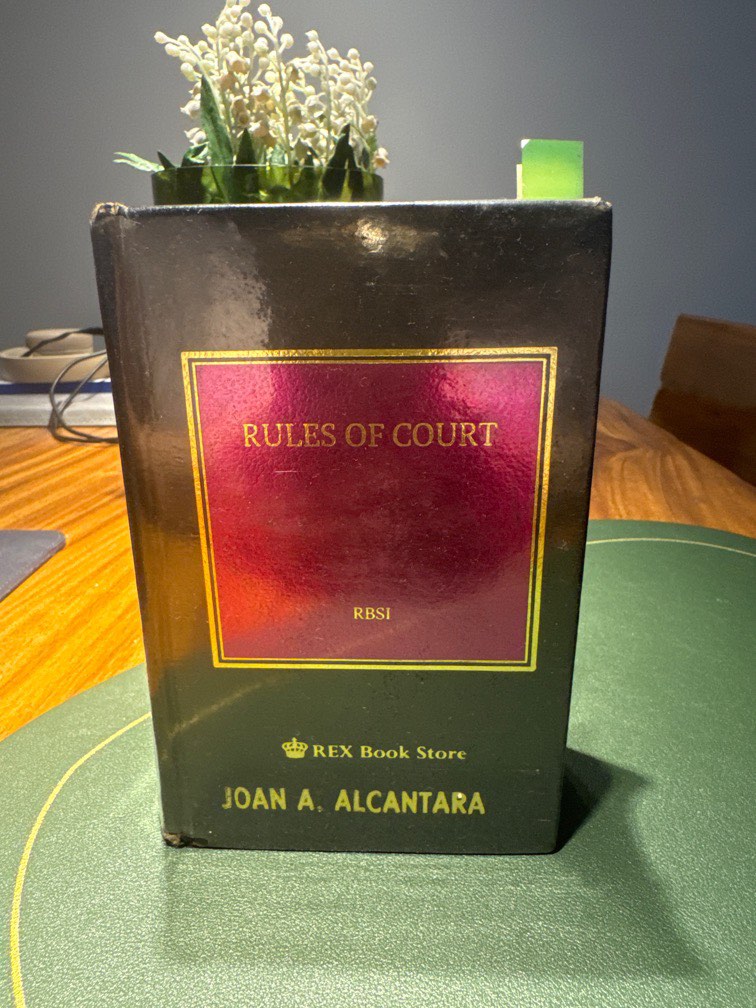 Rules of Court, Hobbies & Toys, Books & Magazines, Textbooks on Carousell