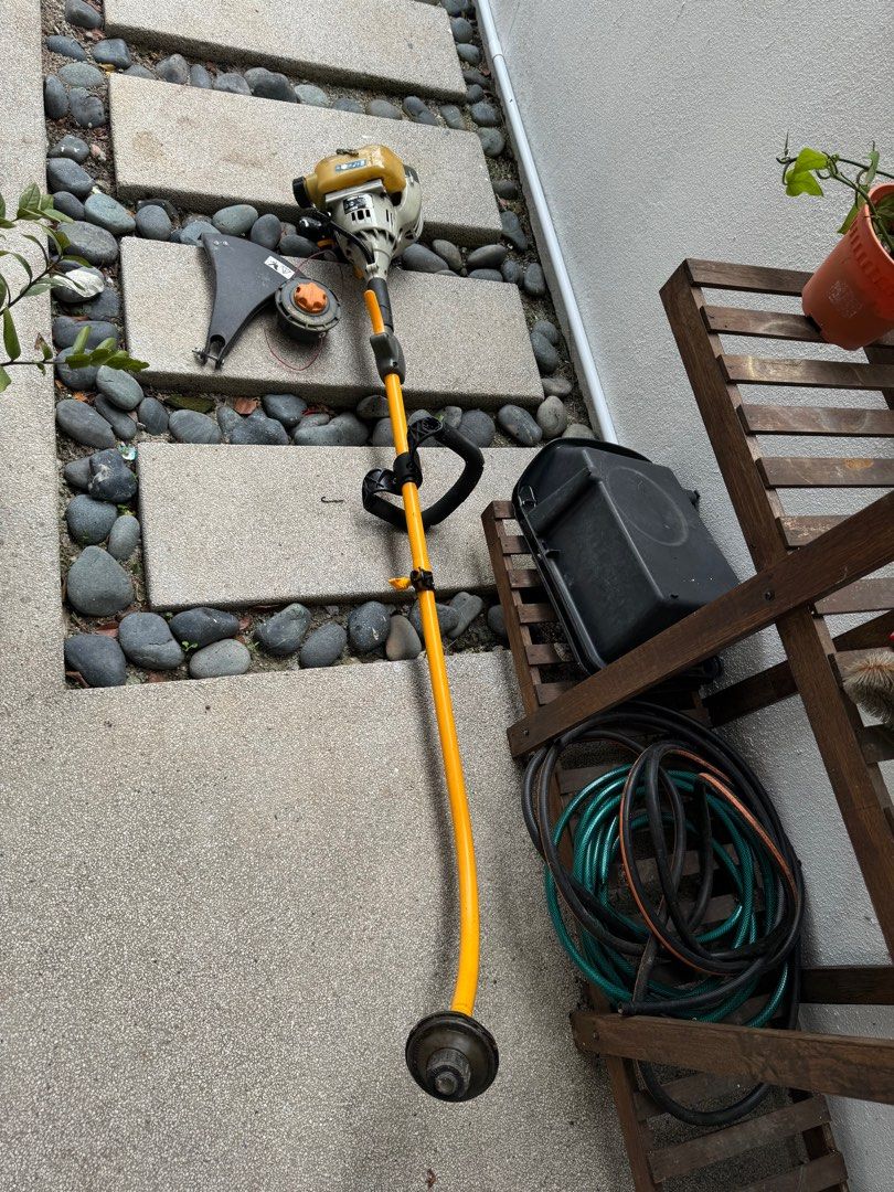 Ryobi 2 stroke line trimmer, Furniture & Home Living, Gardening ...