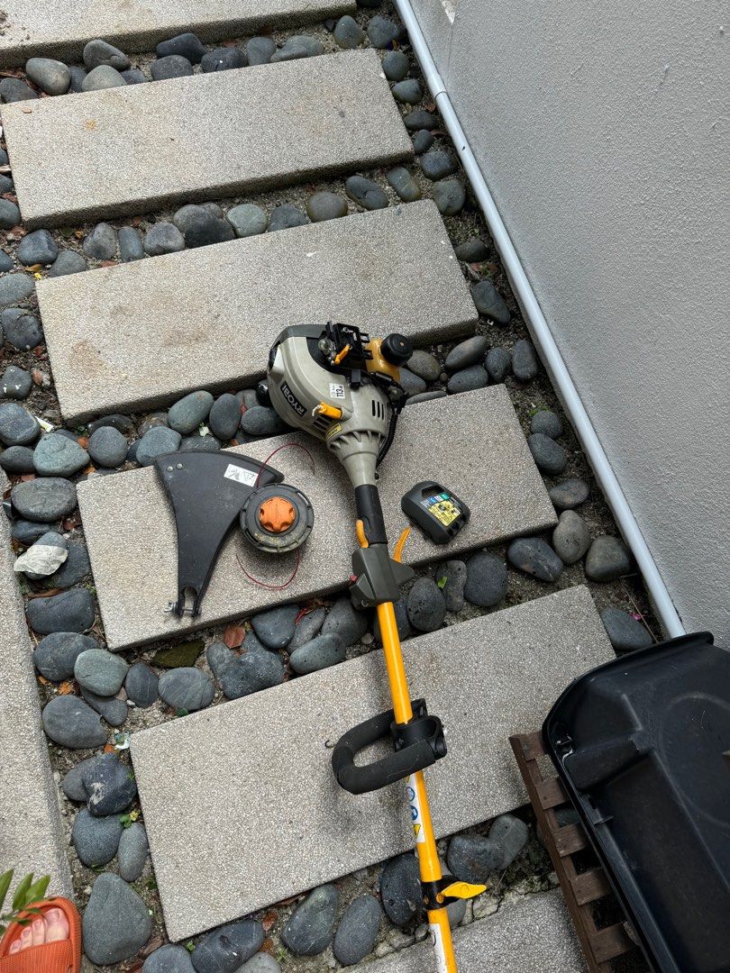 Ryobi 2 stroke line trimmer, Furniture & Home Living, Gardening ...