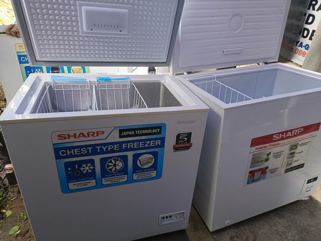 Sharp inverter chest freezer, TV & Home Appliances, Kitchen Appliances ...
