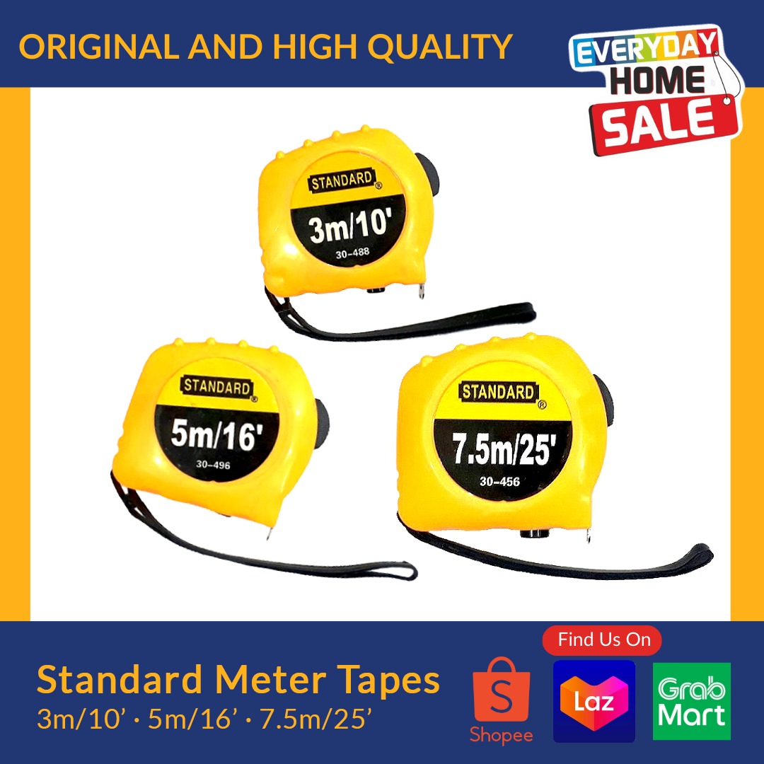 Standard Meter Tape, Commercial & Industrial, Construction Tools ...