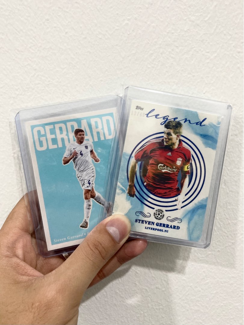 Steven Gerrard Card /49, Hobbies & Toys, Collectibles & Memorabilia ...