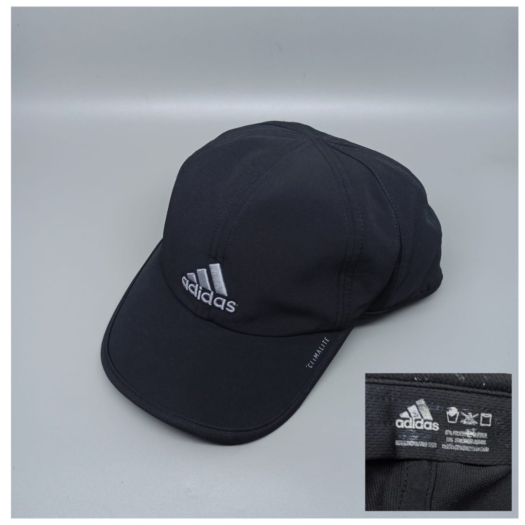 Topi Adidas Cap Running Second Preloved Original 615, Fesyen Pria ...