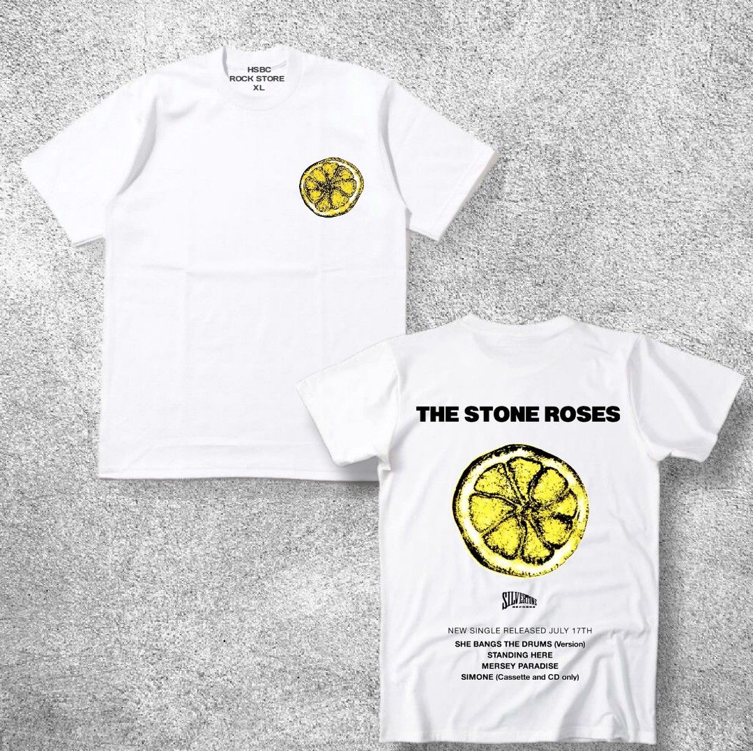 Tshirt the stone roses Logo X rock store premium.catton 24s, Fesyen ...