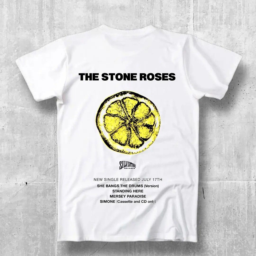Tshirt the stone roses Logo X rock store premium.catton 24s, Fesyen ...