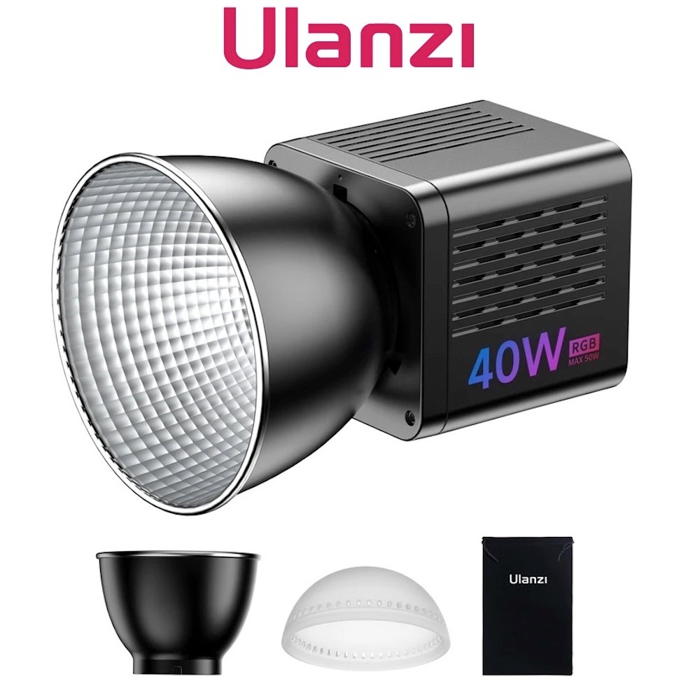 Ulanzi L024 40W RGB Portable LED Video Camera Photography Studio Light ...