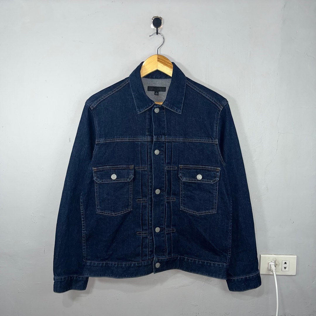 Uniqlo Denim Jacket, Men's Fashion, Coats, Jackets and Outerwear on ...