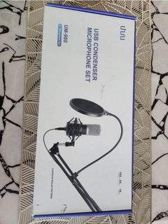 USB Conference Microphone 360° Omnidirectional Condenser PC Mic with ...