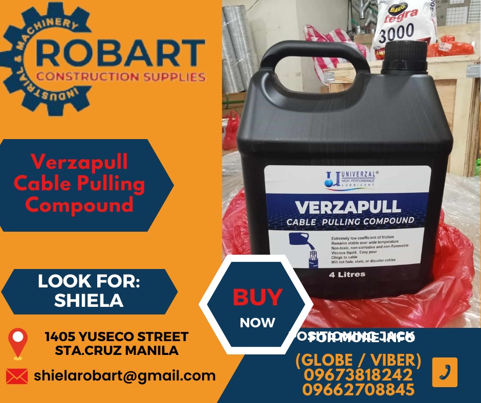 Verzapull Cable Pulling Compound, Commercial & Industrial, Construction ...