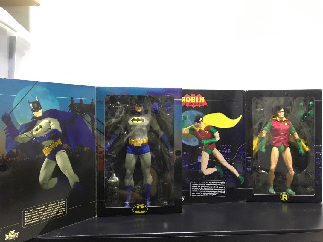 1:6 Scale Set DC Direct Classic Batman & Robin 13” Deluxe Collector ...