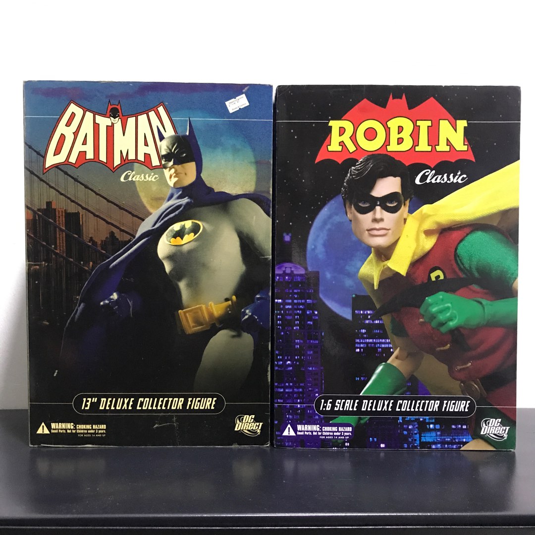 1:6 Scale Set DC Direct Classic Batman & Robin 13” Deluxe Collector ...