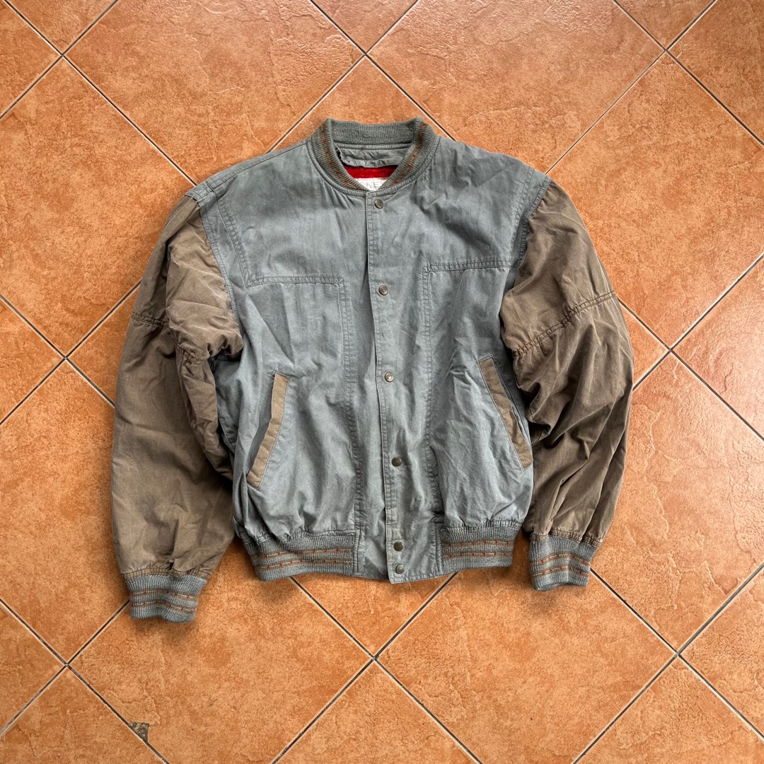 Vintage Kearny House Velour-Lined Athletic Jacket, Men's Fashion, Coats ...