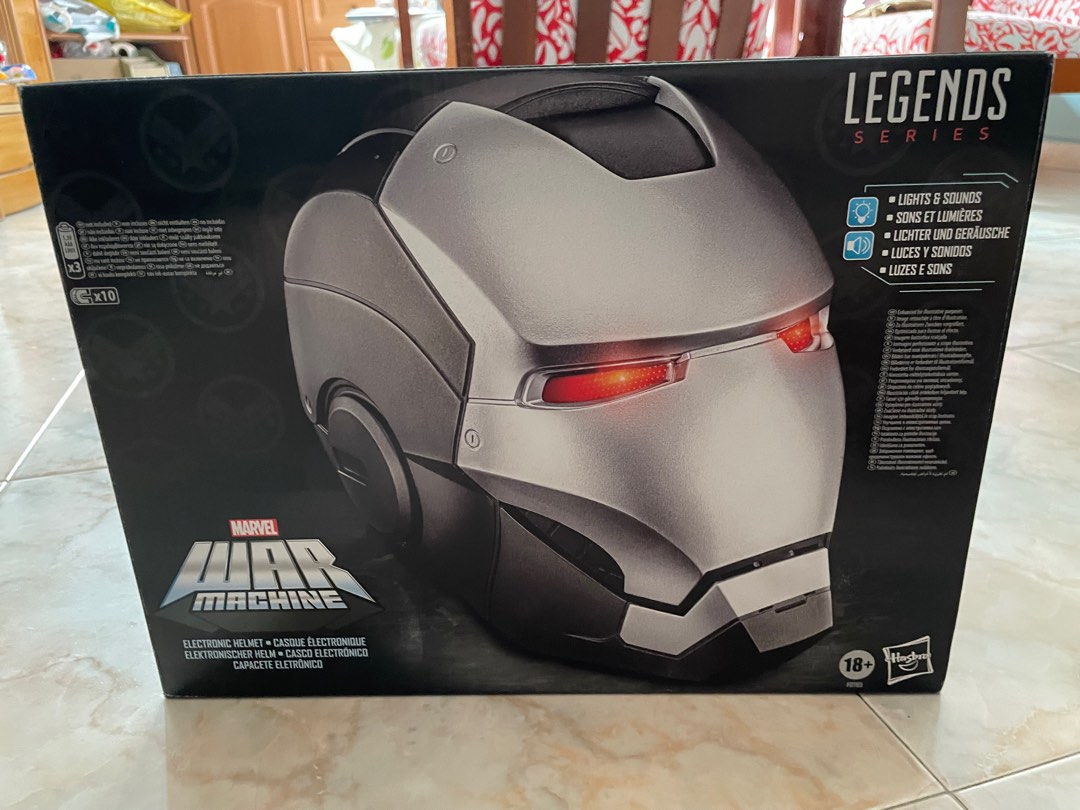 War Machine Electronic Helmet Marvel Legends Series, Hobbies & Toys ...