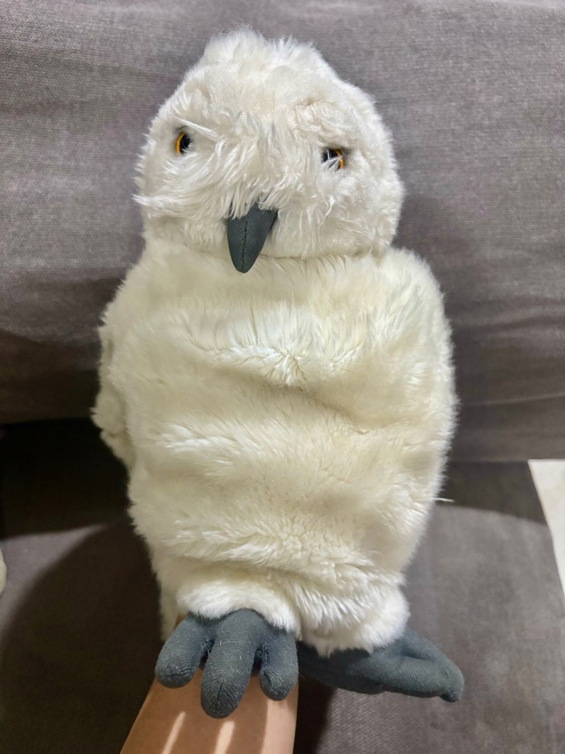Warner Brothers Harry Potter Hedwig the Owl Plush Puppet 12 Inches ...