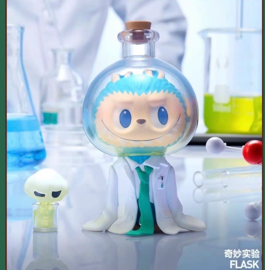 Wts att authentic Popmart labubu the monster almost hidden flask, Hobbies & Toys, Toys & Games ...