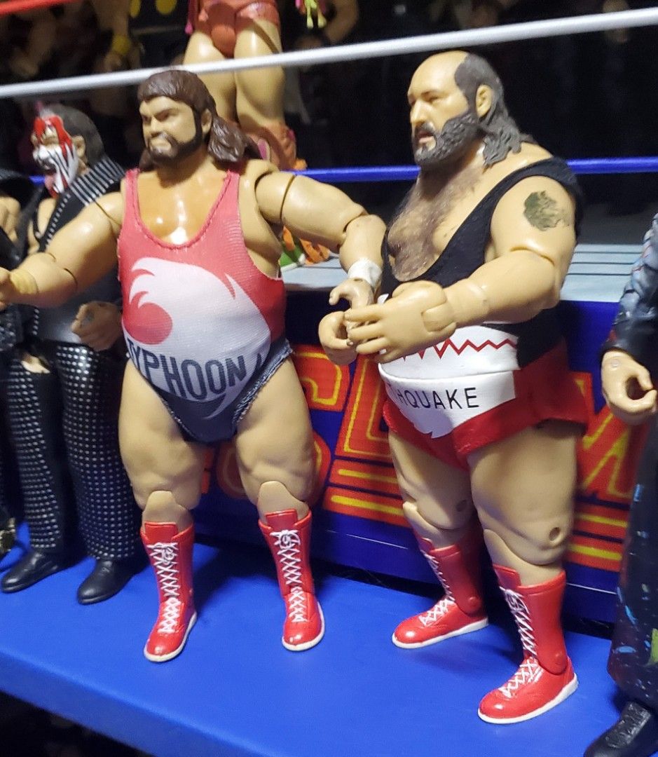 WWF WWE Earthquake Typhoon Natural Disasters Wrestling Wrester, Hobbies ...