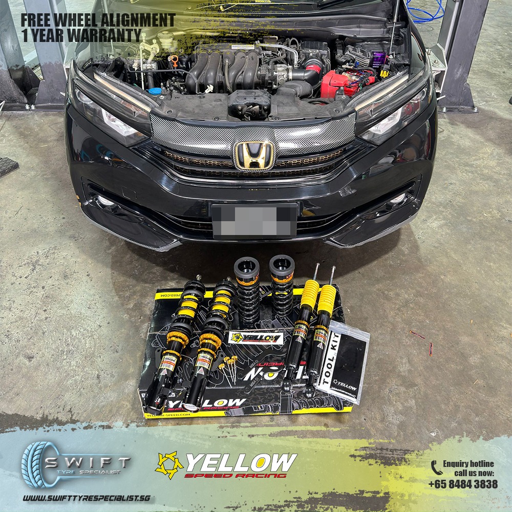 Yellow Speed Racing Dynamic Pro Sport car Coilover Honda Shuttle ...