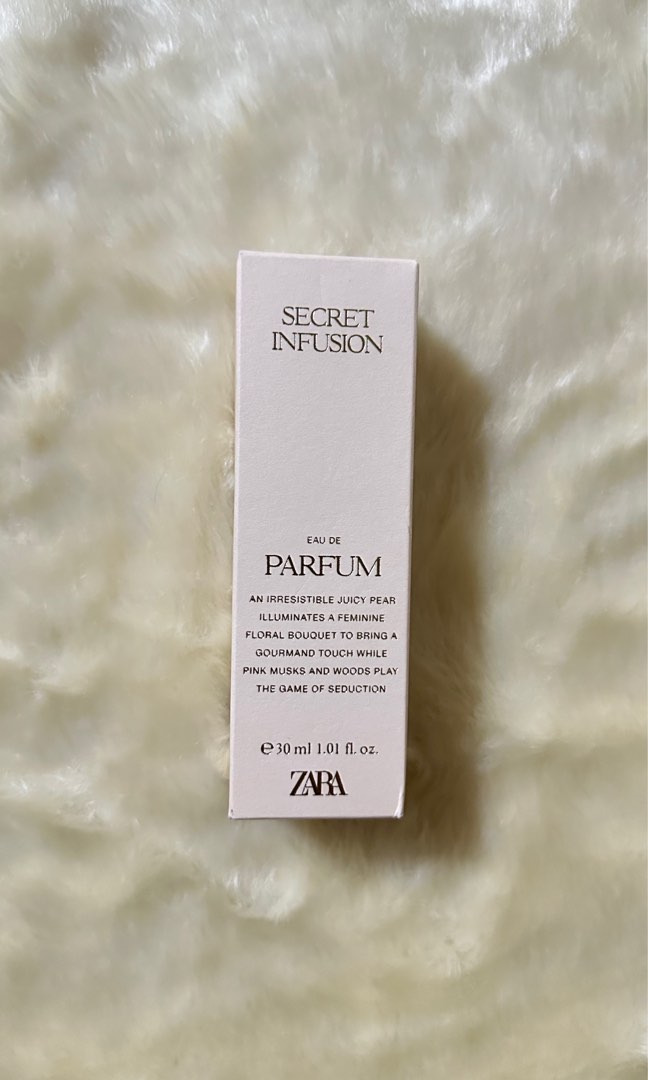 Zara Secret Infusion 30ml 2024, Beauty & Personal Care, Fragrance ...