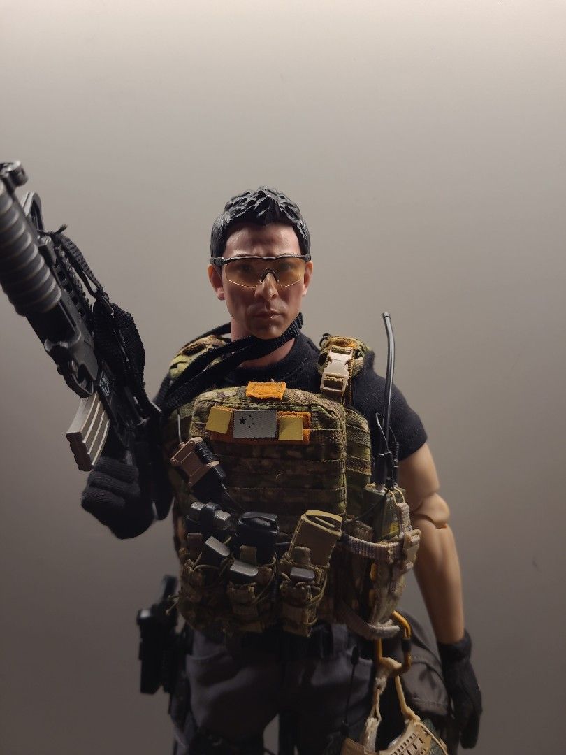 1/6 Kitbashed Hong Police Hong Kong China SDU CTRU Andy Lau, Hobbies ...