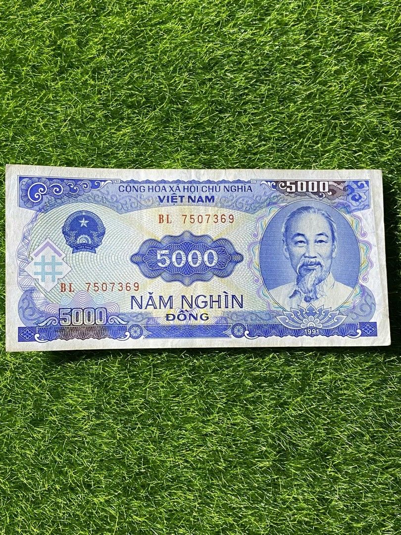5000 Dong Vietnamese Banknote, Hobbies & Toys, Memorabilia ...
