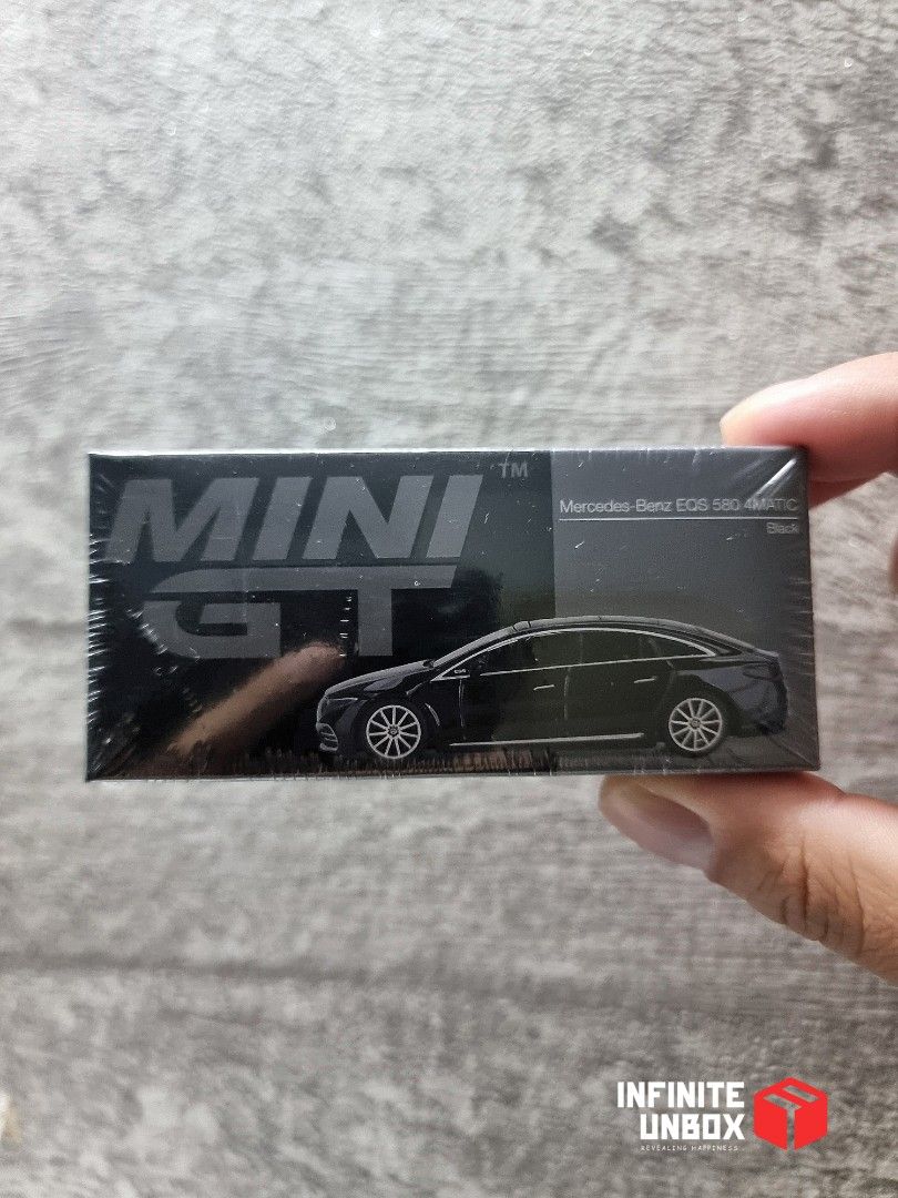 #694 Mini GT - MERCEDES-BENZ EQS 580 4MATIC, Hobbies & Toys, Toys & Games on Carousell