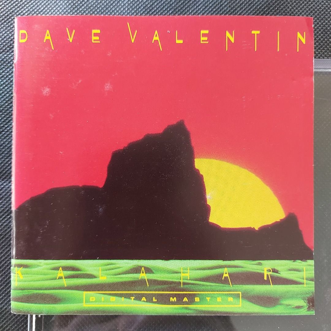 (日本三洋版) GRP jaZZ．dave valentin FEAT. DAVE GRUSIN - kALAHARi 精選 CD (84年 mfg by SANYO jAPAN, 側帶付 ...