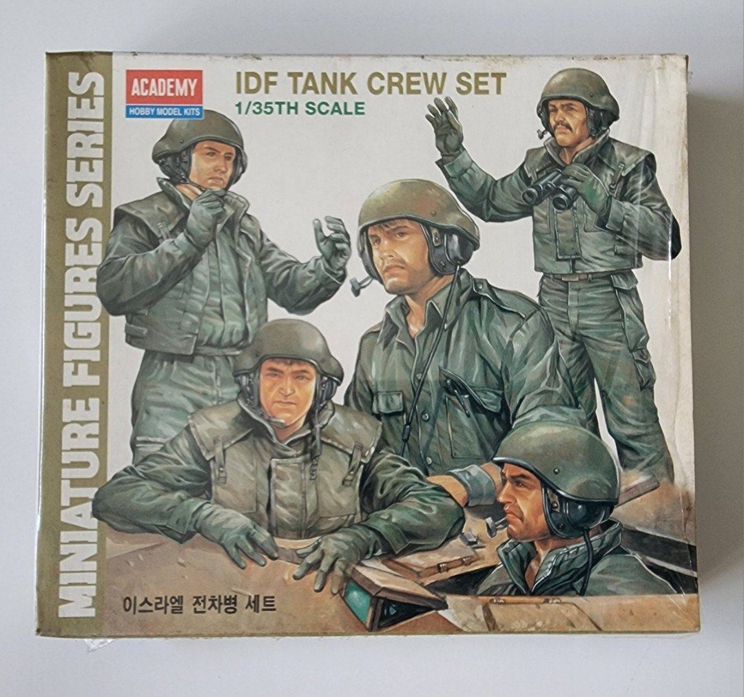 Academy 1:35 IDF Magach 6B Gal Batash w IDF Tank Crew, Hobbies & Toys ...