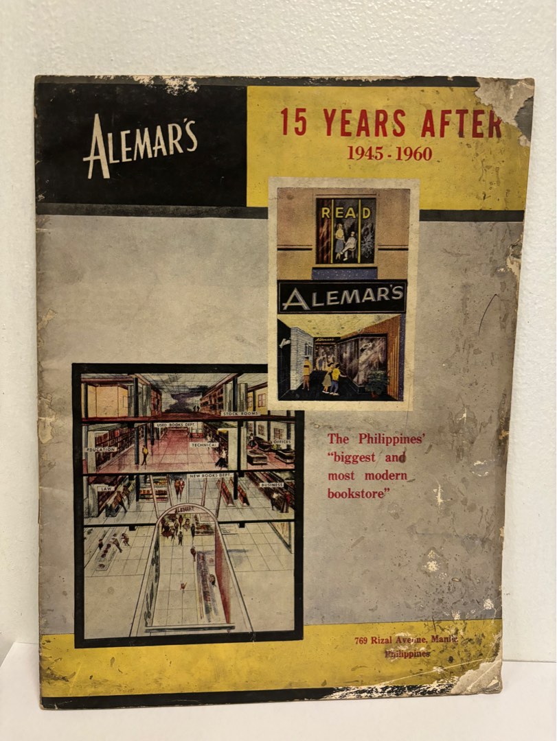 Alemar’s. 15 Years After 1945-1960. “The Philippines Biggest and Most ...