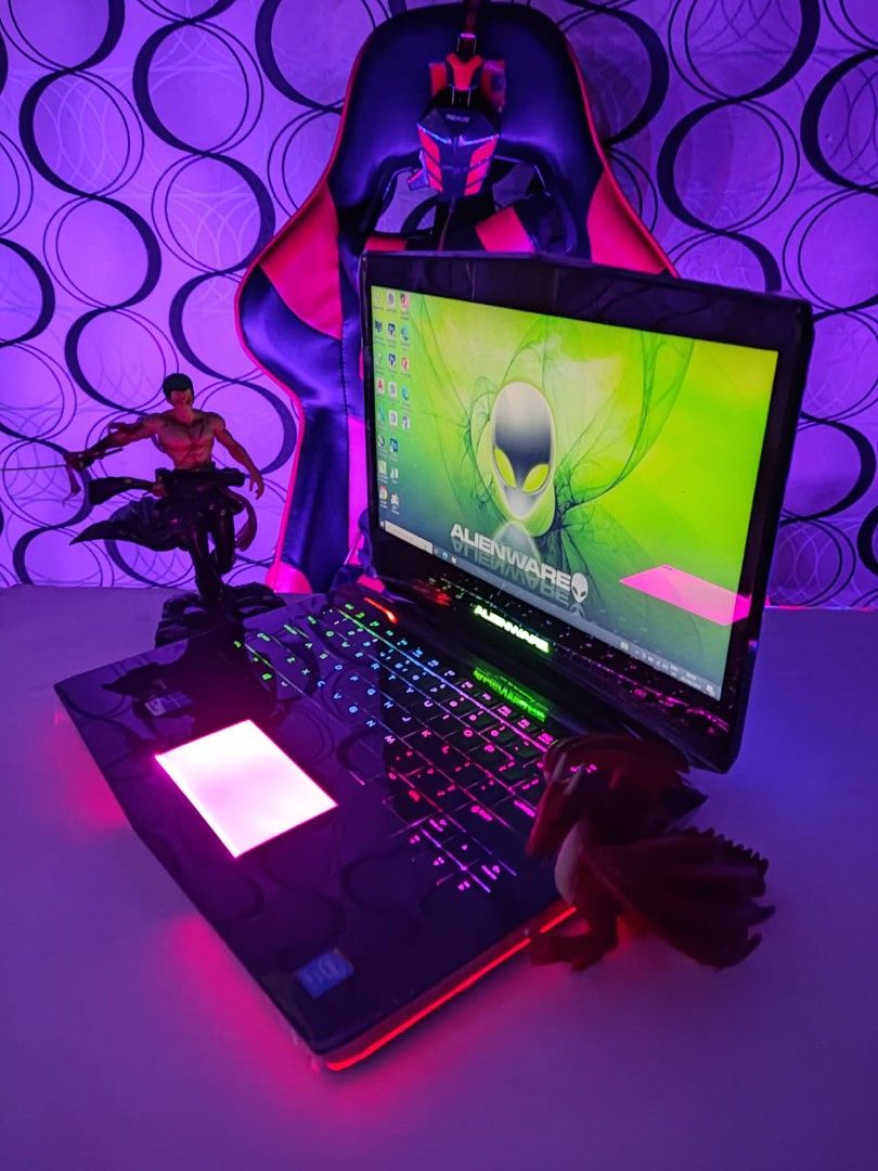 Alienware 14 Core i7 Ram 16GB SSD+HDD Dual VGA Nvidia Siap Pakai ...