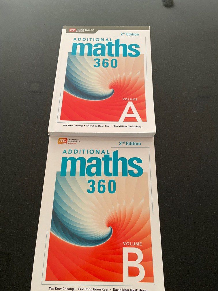 A-Maths 360 Volume A & B, Hobbies & Toys, Books & Magazines, Textbooks ...