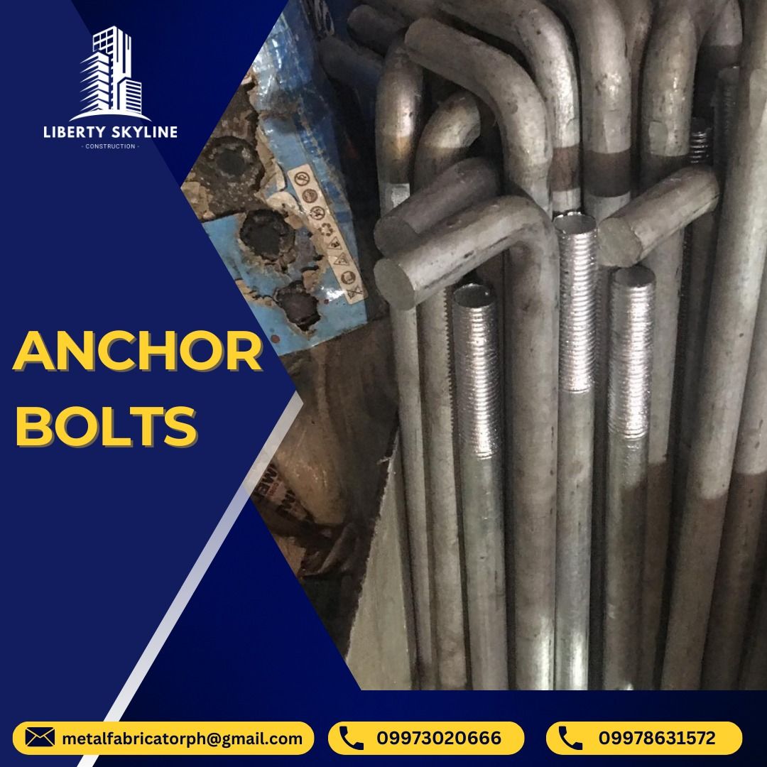 ASTM 4140 Anchor Bolt | Liberty Skyline | Hotdip | Flange | Base Plate ...