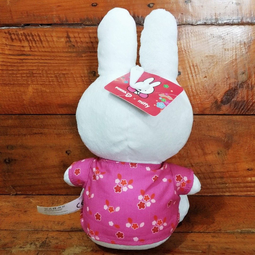 Boneka kelinci miffy x pokka original, Toys & Collectibles, Mainan di Carousell