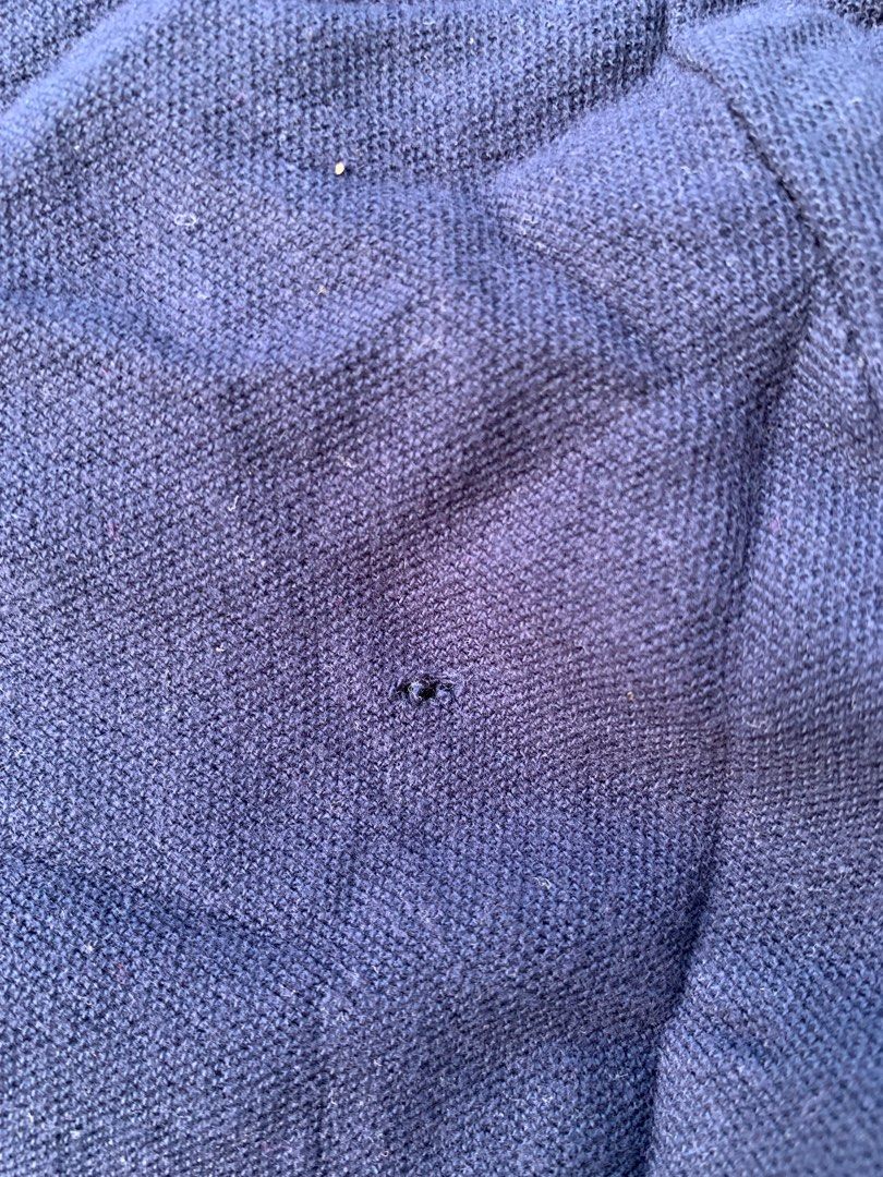 CHEETAH NAVY BLUE COLLAR (WARNA X FADED), Men's Fashion, Tops & Sets ...