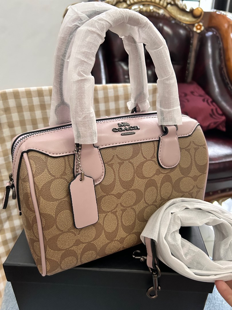 (New) Coach Speedy warna Lilac, Tas Branded, Tas cantik, tas untuk kado ...