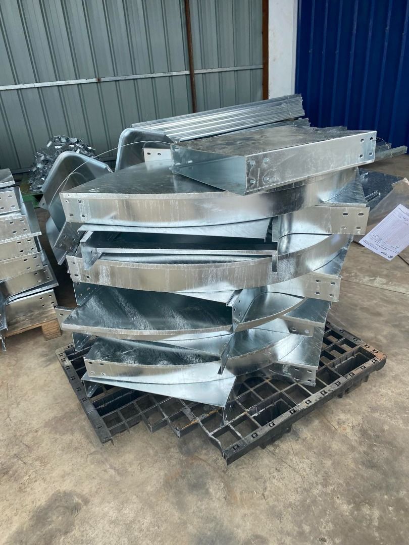 curved elbows and fittings cable tray wireway wireducts laddertype ...