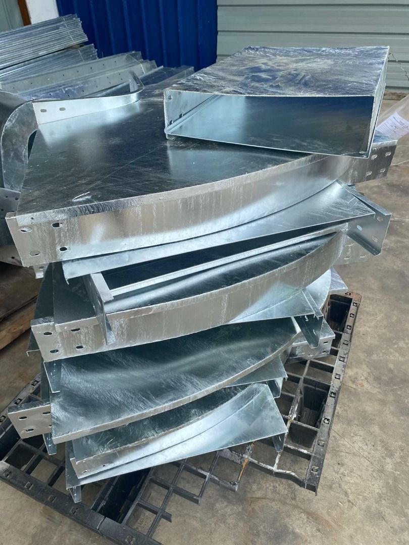 curved elbows and fittings cable tray wireway wireducts laddertype ...