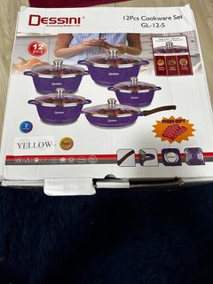 Dessini Casserole Cookware Set, Furniture & Home Living, Kitchenware ...
