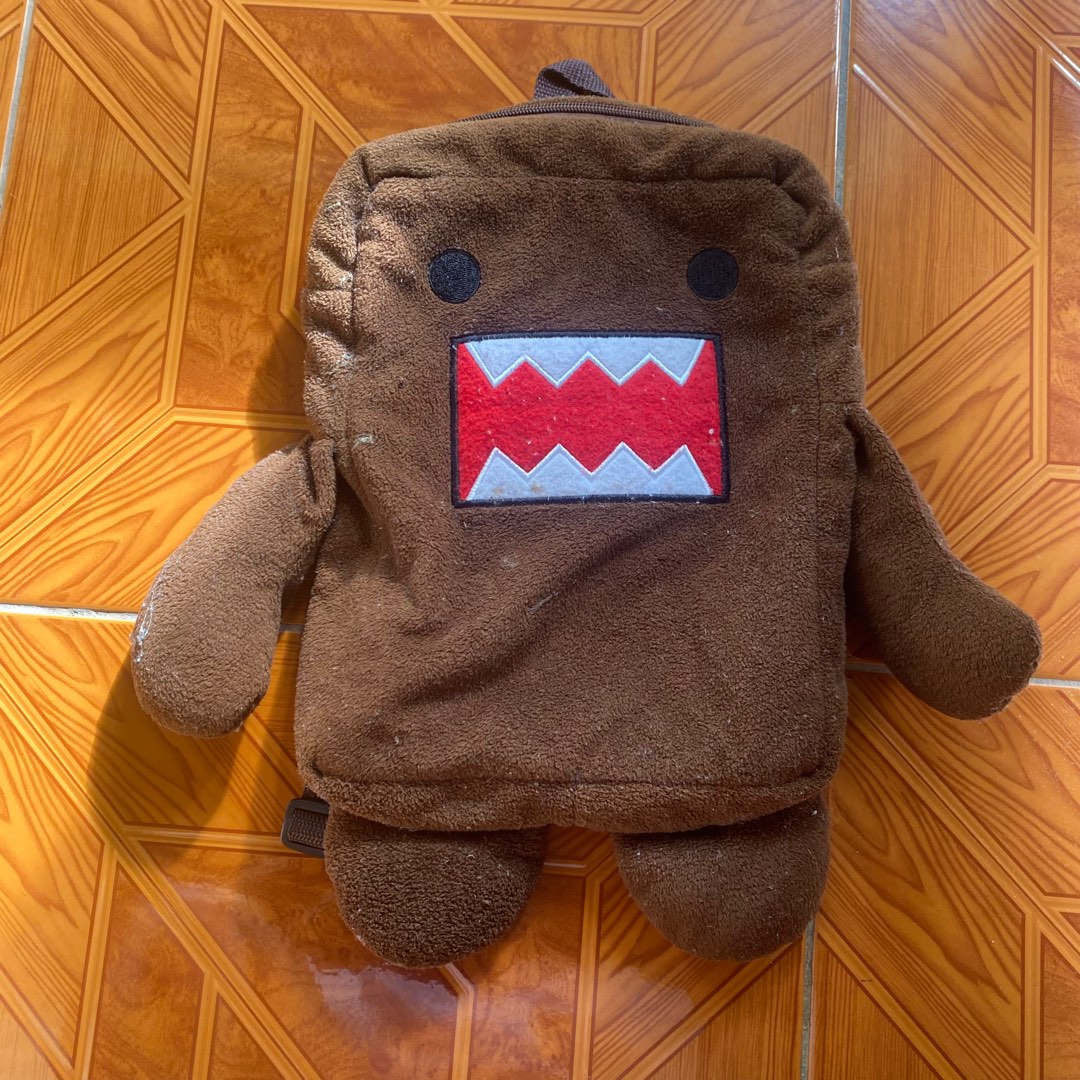 Domo Cartoon Backpack bag, Men's Fashion, Bags, Backpacks on Carousell