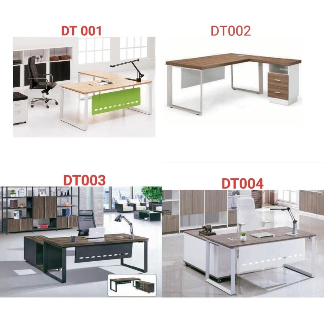DT 001,DT 002,DT 003,DT 004 Director Table / Executive Table / Office ...
