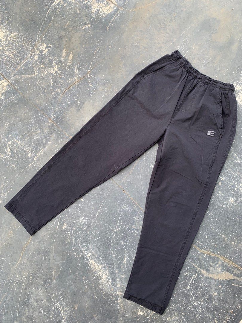 ELGINI BLACK TRACKSUIT, Men's Fashion, Bottoms, Joggers on Carousell