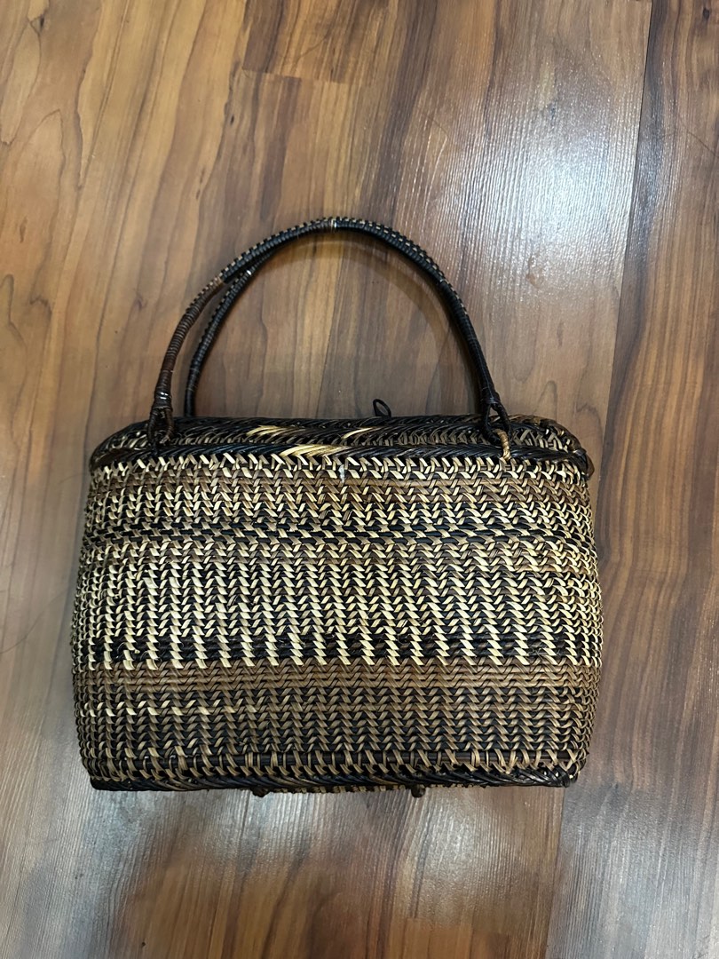Filipiniana native woven brown handbag shoulder bag clutch, Women's ...