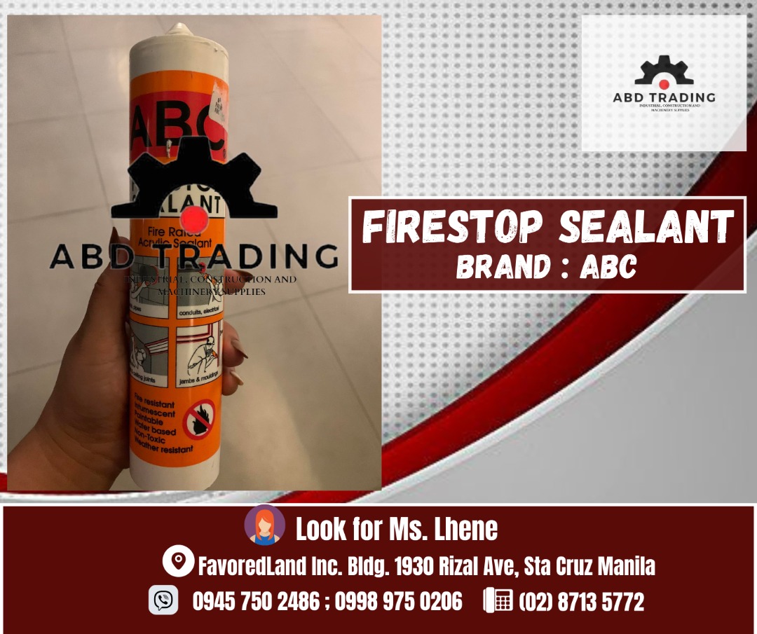 FIRESTOP SEALANT, Commercial & Industrial, Construction Tools & Equipment on Carousell