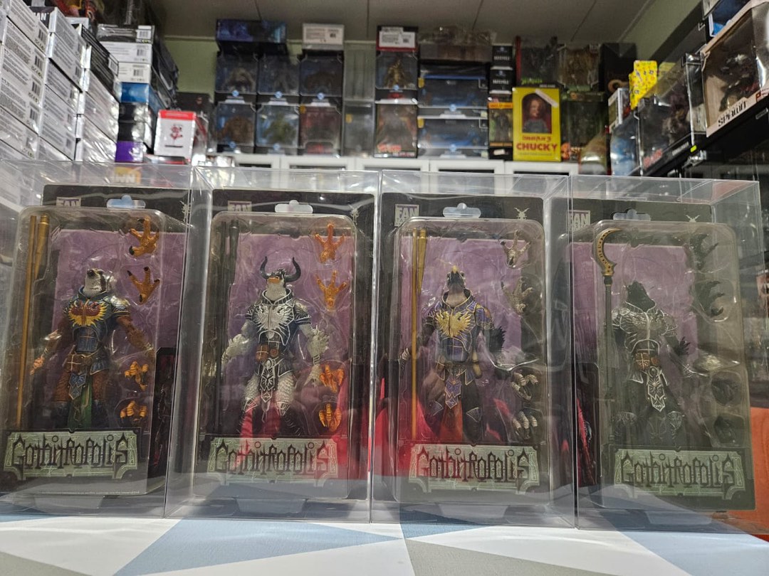 Four Horsemen Gothitropolis Raven, Falcus, Minotaur the Duck, Vultus ...