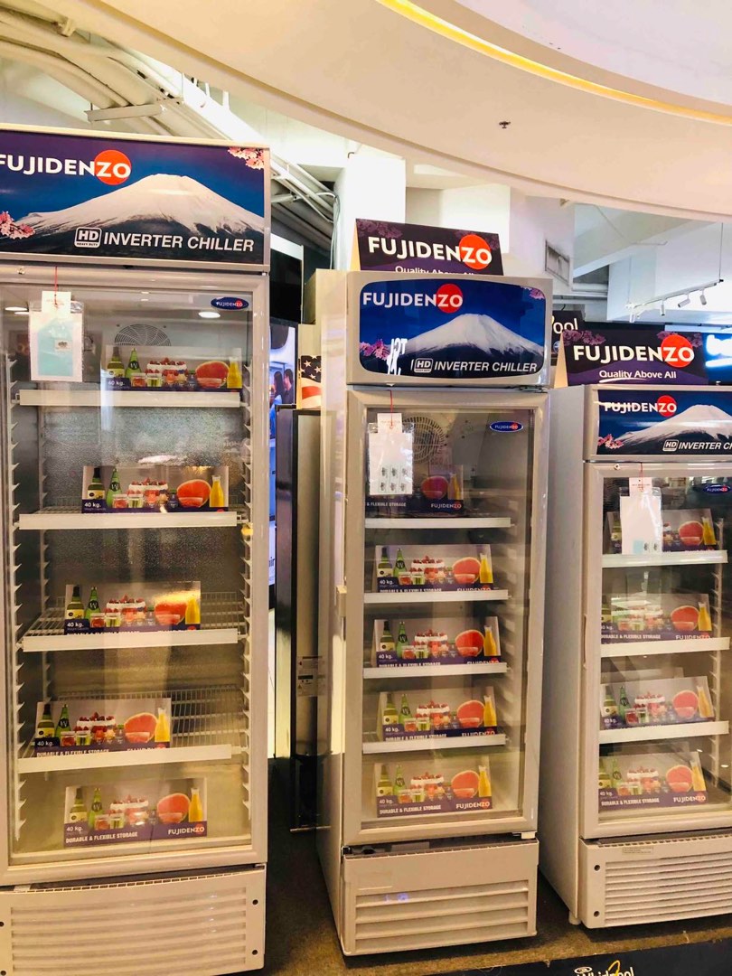 FUJIDENZO NON INVERTER AND INVERTER CHILLER, TV & Home Appliances ...