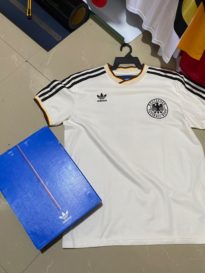 Germany 1986 Boxset Jersey Adidas Original L, Men's Fashion, Activewear ...