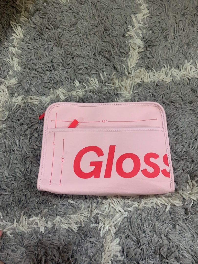 Glossier makeup bag, Beauty & Personal Care, Face, Makeup on Carousell