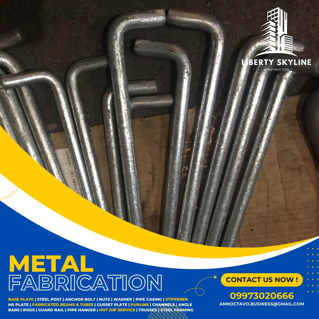 Hotdip Galva Anchor Bolt | Angle Bar | Channel Bar | Flat Bar | Liberty ...